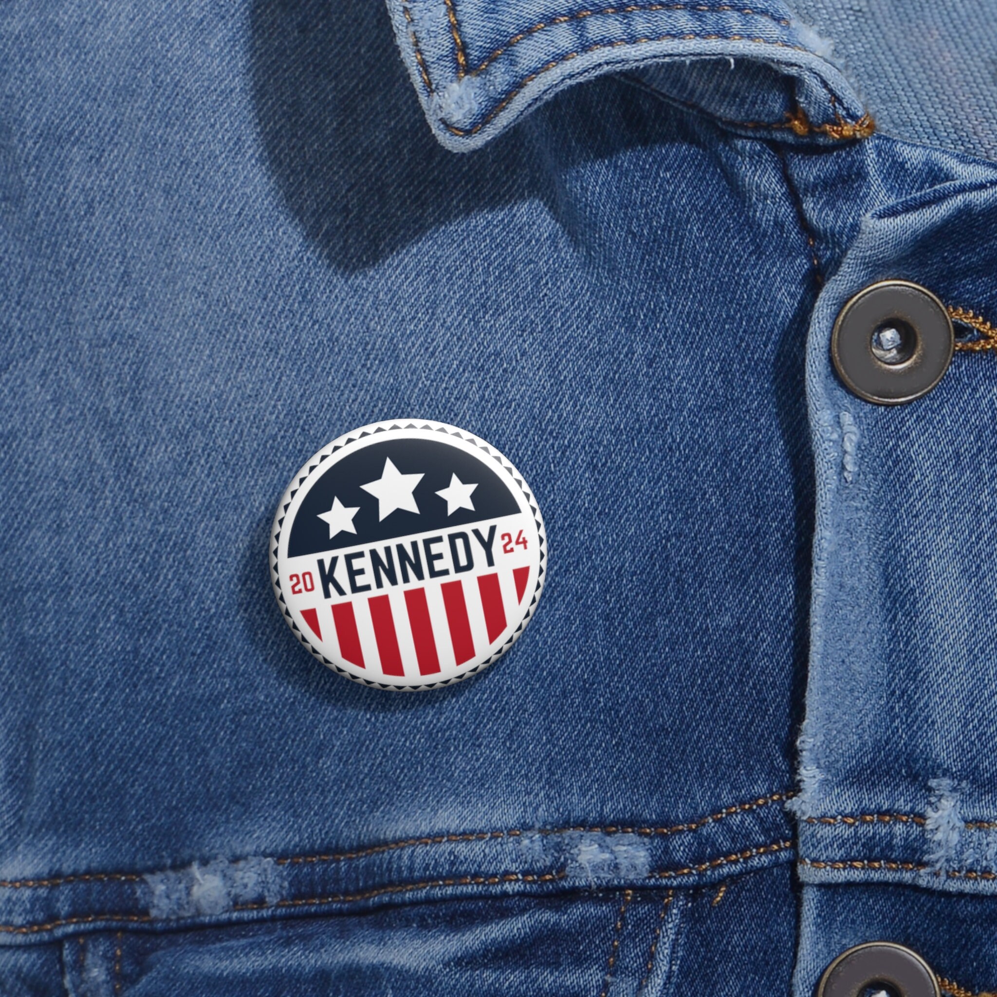 RFK Jr 2024 Election Button, RFK Jr 2024 Pin, RFK Jr Merchandise ...