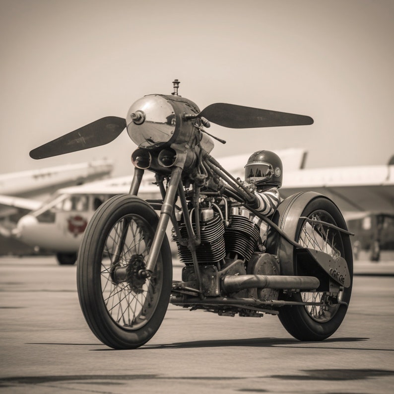 Harley Davidson Art, Custom Motorcycle, Bobber, Chopper, Vintage ...