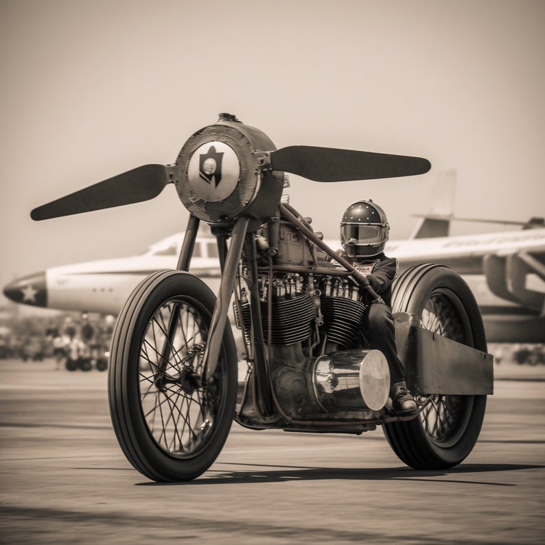 Harley Davidson Art, Custom Motorcycle, Bobber, Chopper, Vintage ...