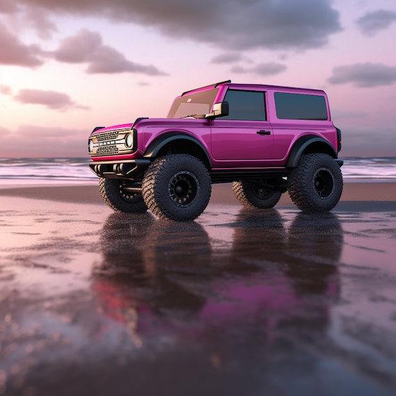Pink Lifted Ford Trucks