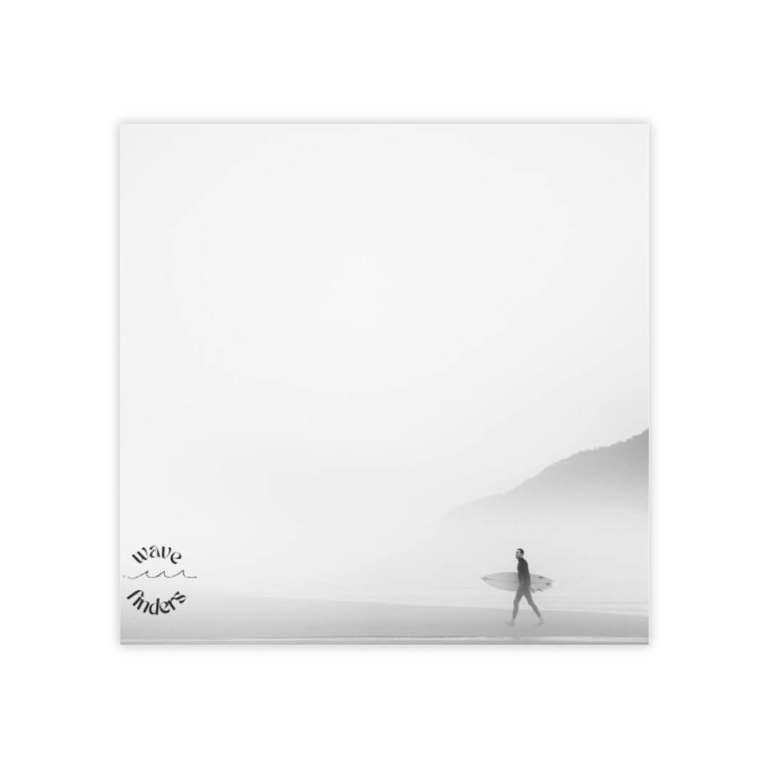 Surfing Post-it® Note Pads, Beach Theme Reminder Stickers, Ocean Wave ...