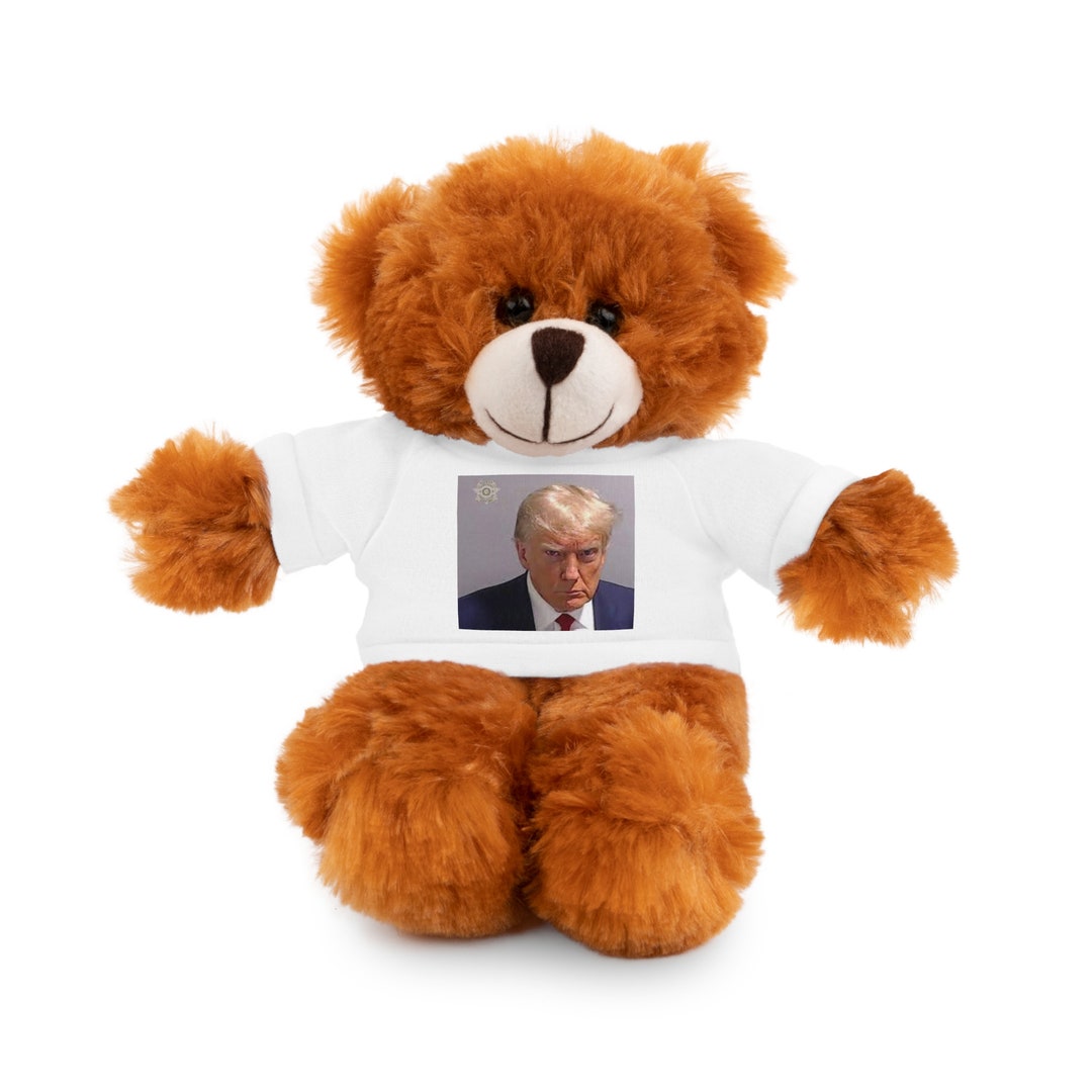 Trump Mugshot Stuffed Animal - Etsy