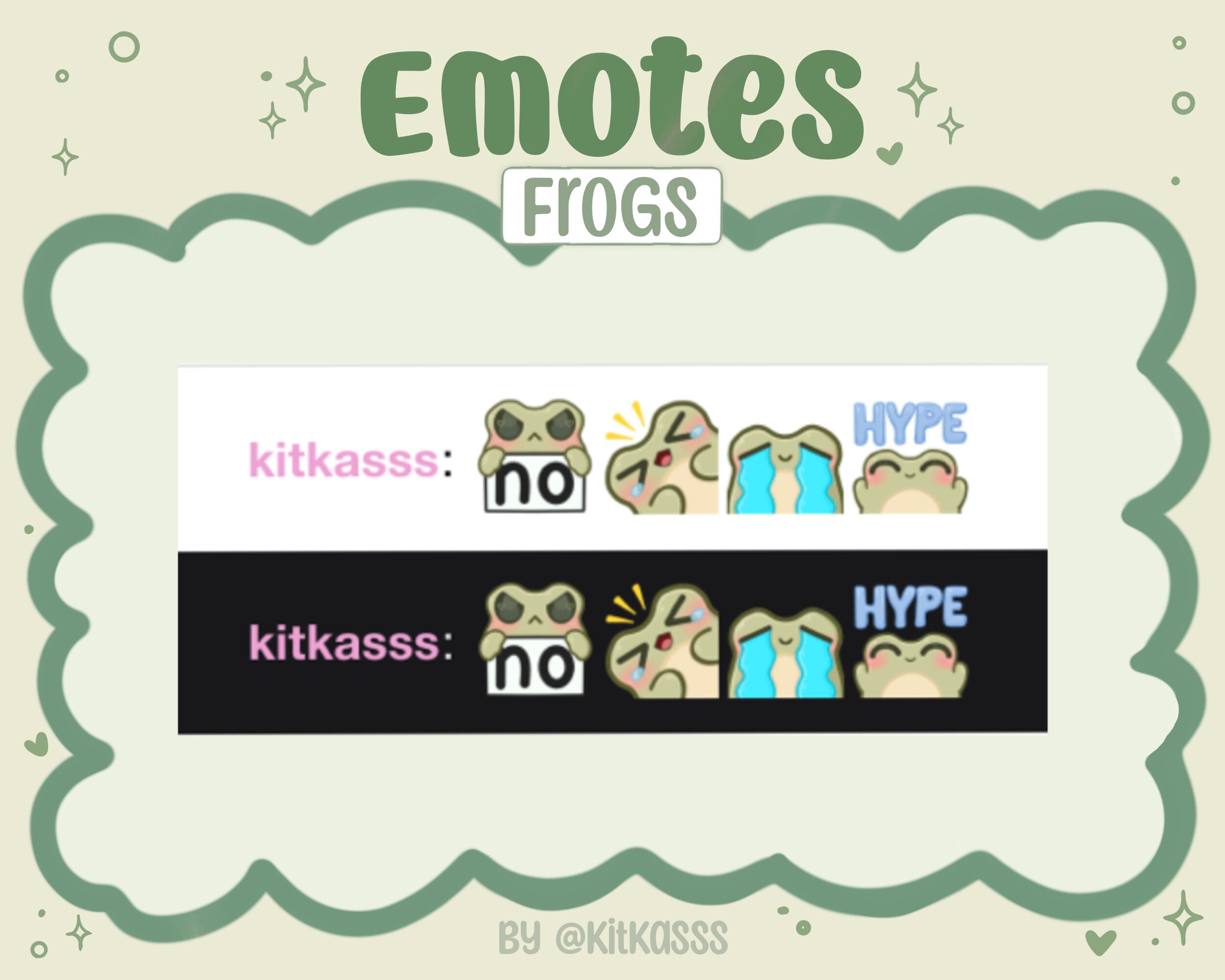 Twitch Frog Emotes - Twitch, Discord, Youtube Emotes - Frog Emotes ...