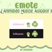 Animated Muscle Alligator Emote - Alligator Emote - Crocodile Emote ...