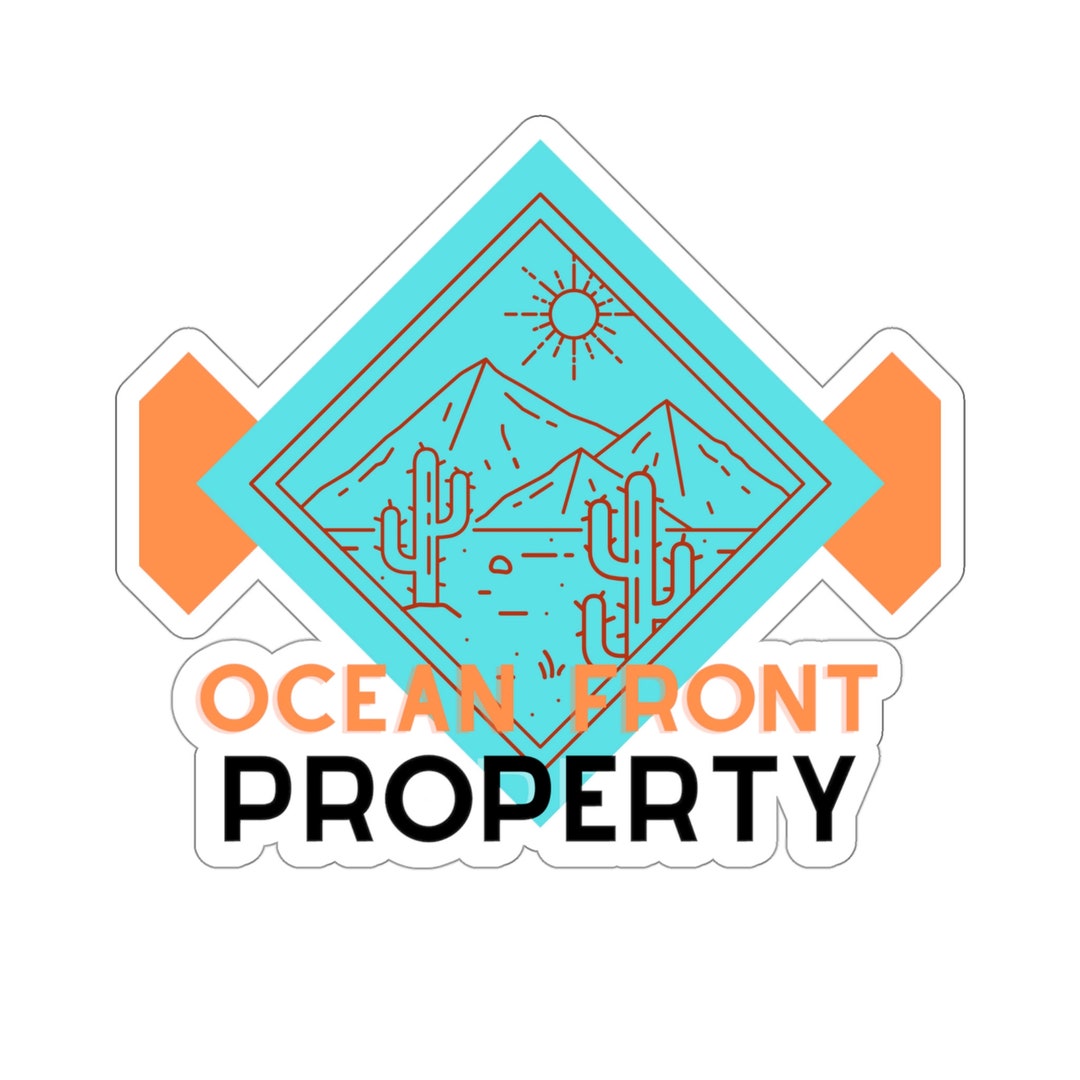Ocean Themed Stickers Ocean Sticker Desert Decal Desert Sticker Arizona ...
