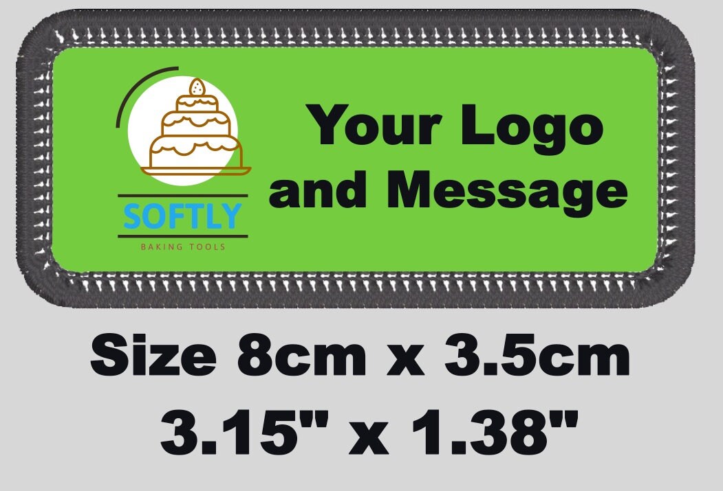 Logo in to Iron on or Velcro Business Patch | Business Logo Patch ...