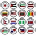 World Flag Patches, Flag Embroidery, Flag Iron On, Country Flag Patch ...