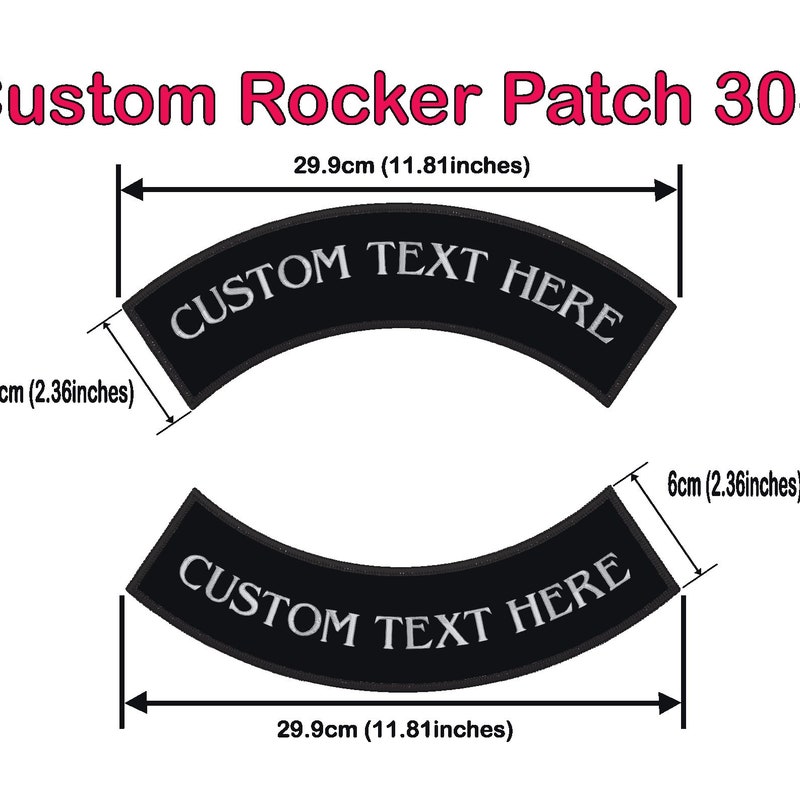 Custom Rocker Patch - Etsy