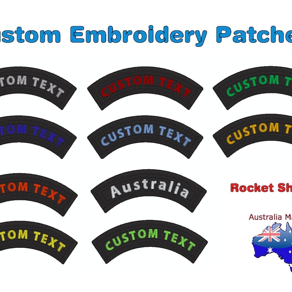 Custom Rocker Patch - Etsy