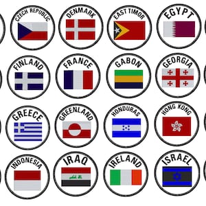 World Flag Patches, Flag Embroidery, Flag Iron On, Country Flag Patch ...