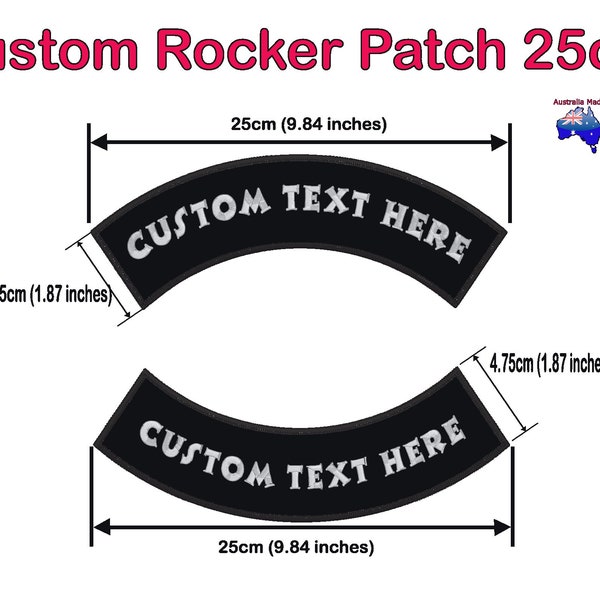 Custom Rocker Patch - Etsy