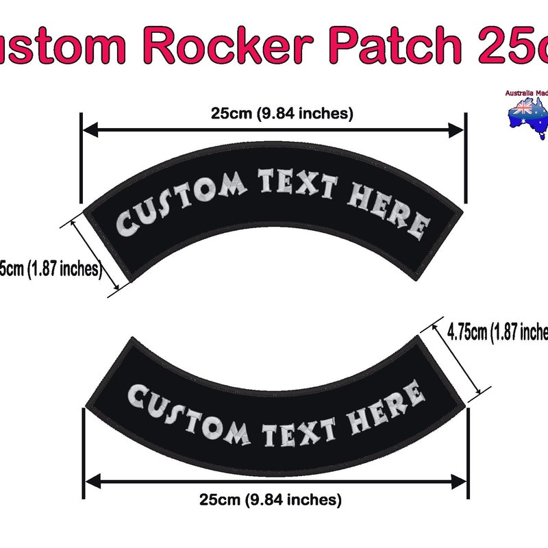 Custom Rocker Patch - Etsy