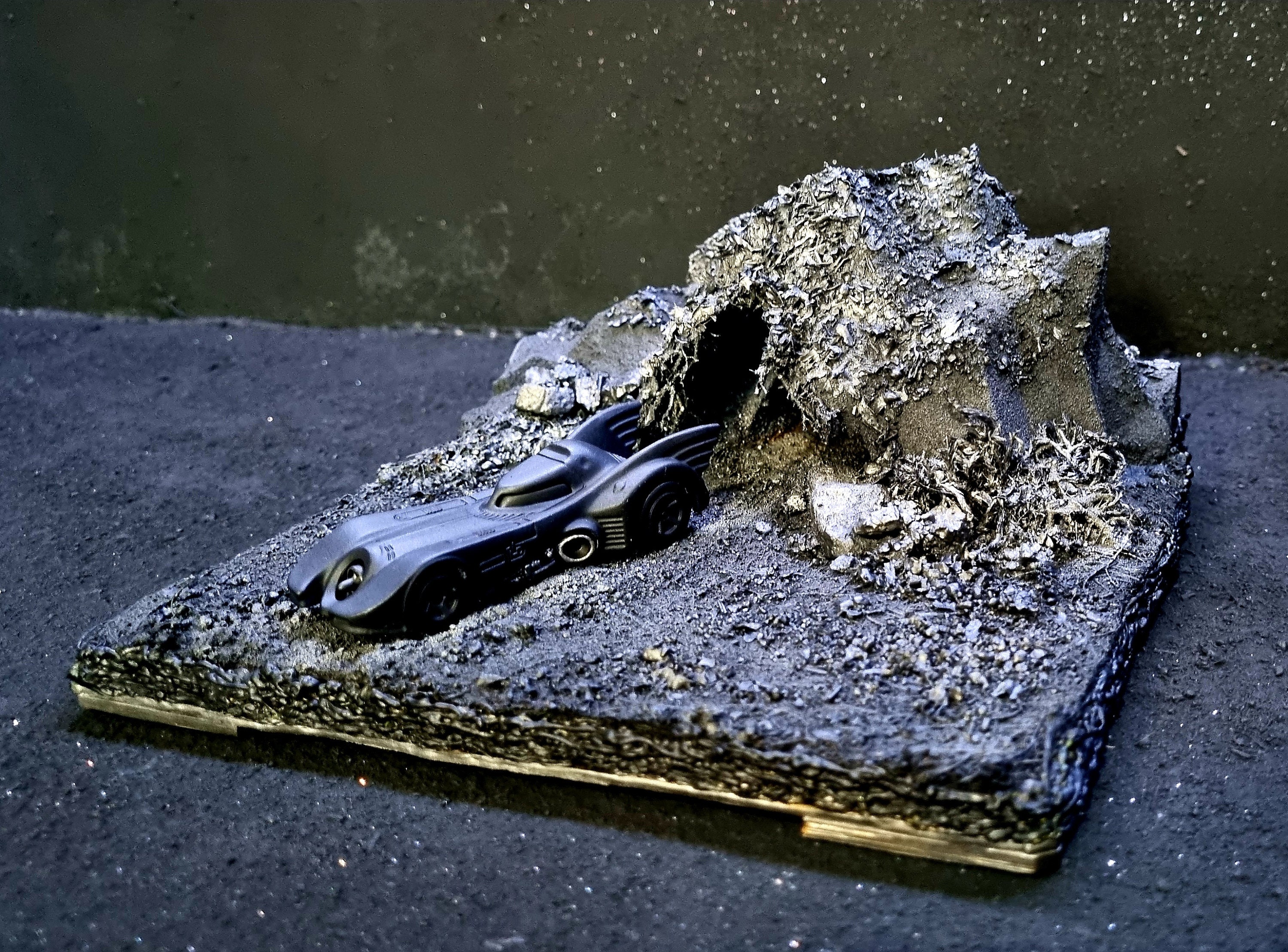 Batmobile Diorama - Etsy