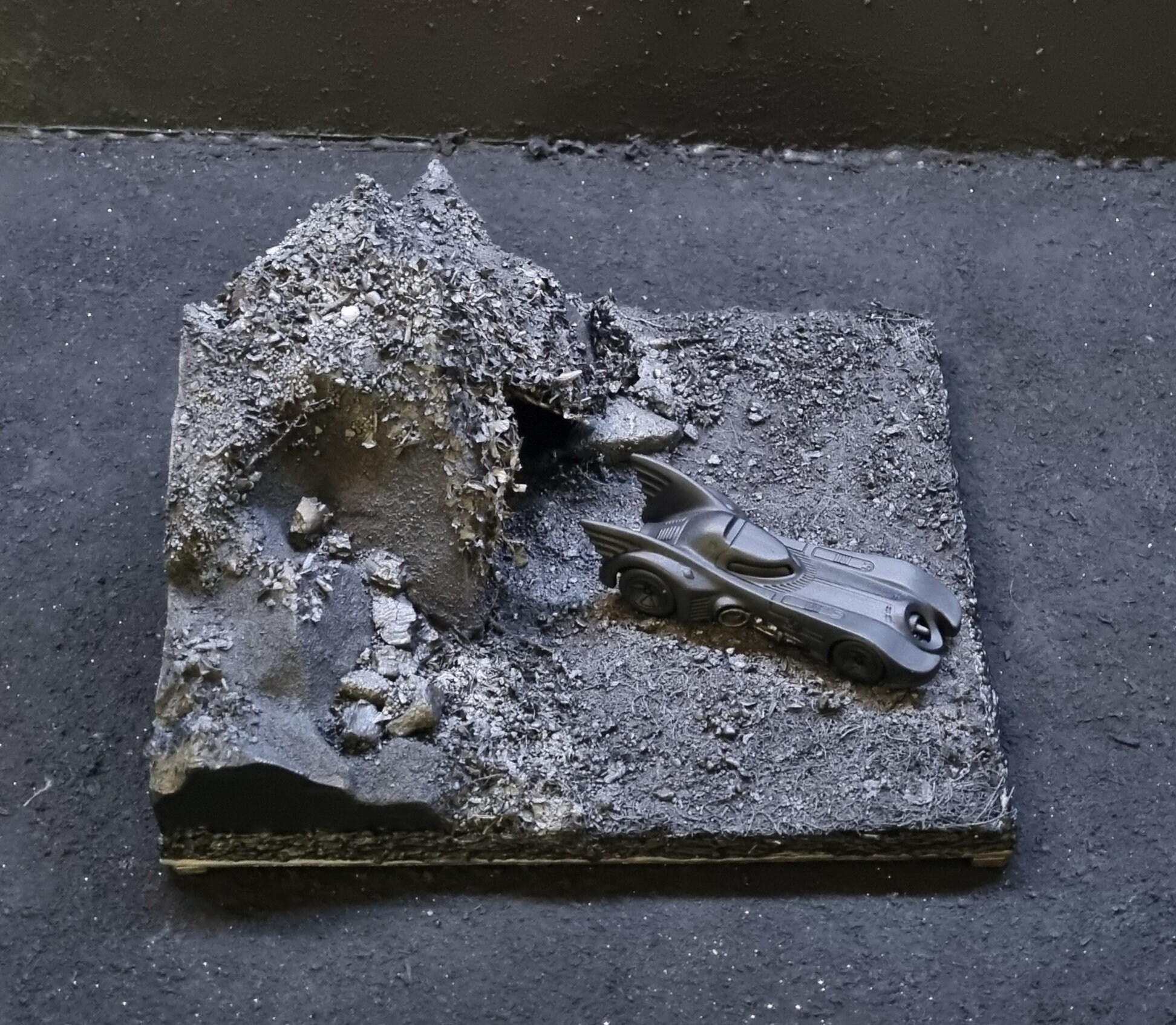 Batmobile Diorama - Etsy