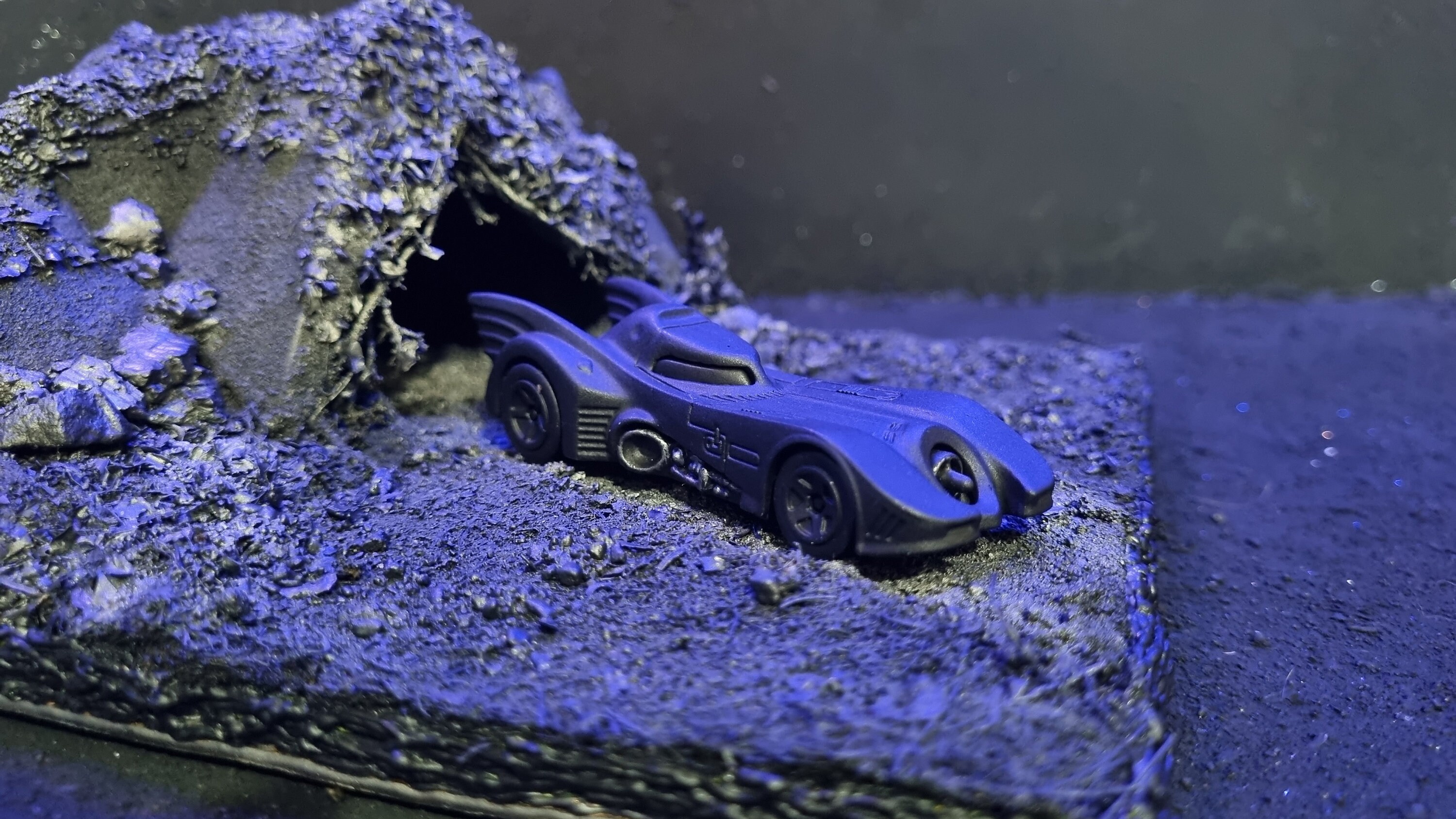 Batmobile Diorama - Etsy