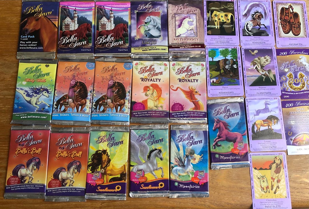 Bella Sara Cards | First Series, Second Series, Northern Lights ...