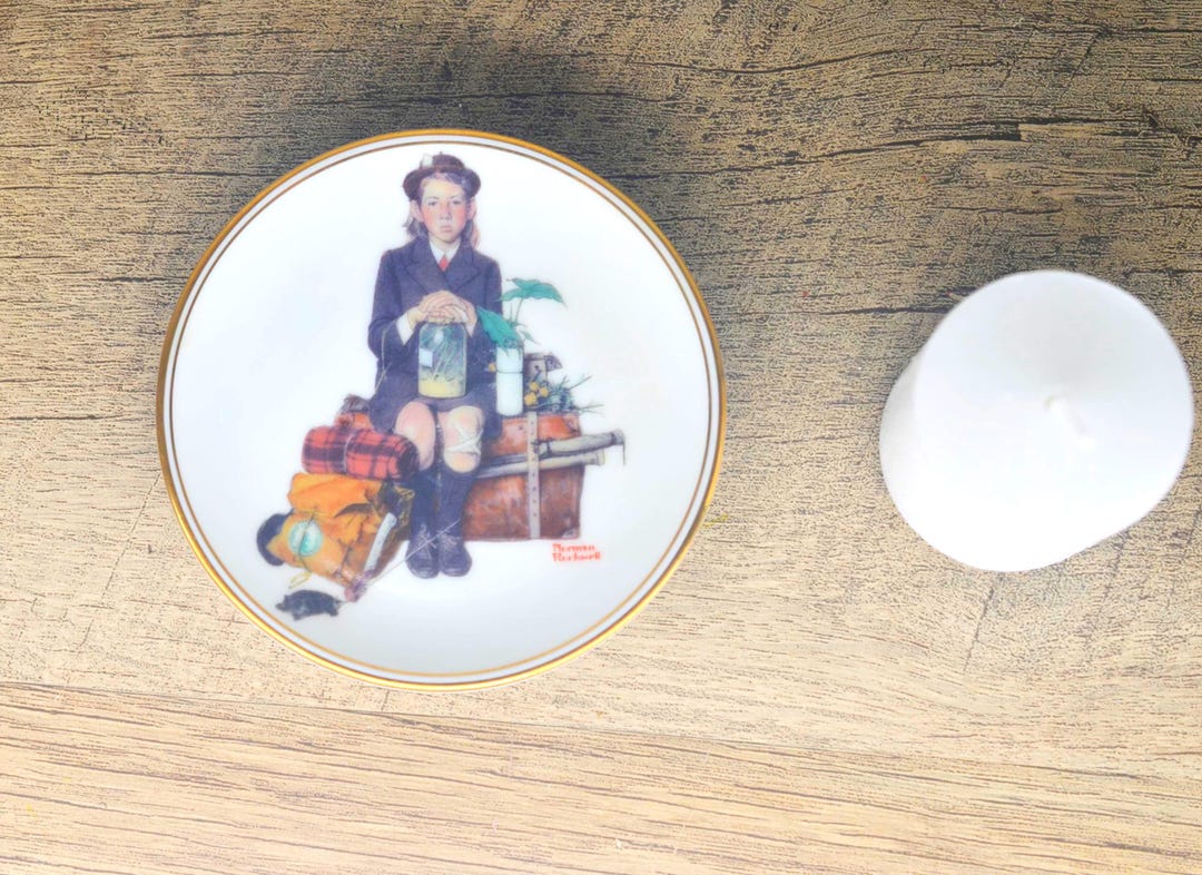 Best of Norman Rockwell Mini Plate - Etsy