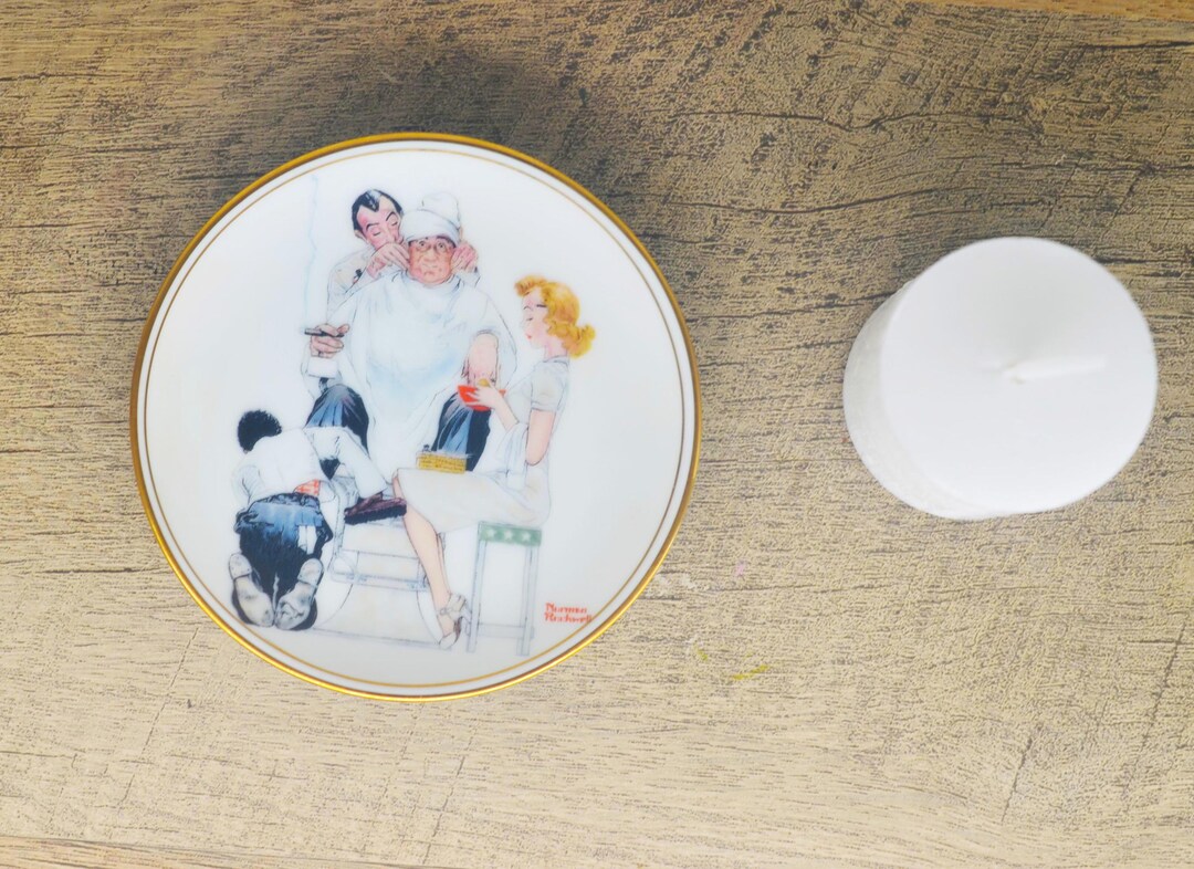 Best of Norman Rockwell Mini Plate "full Treatment" - Etsy