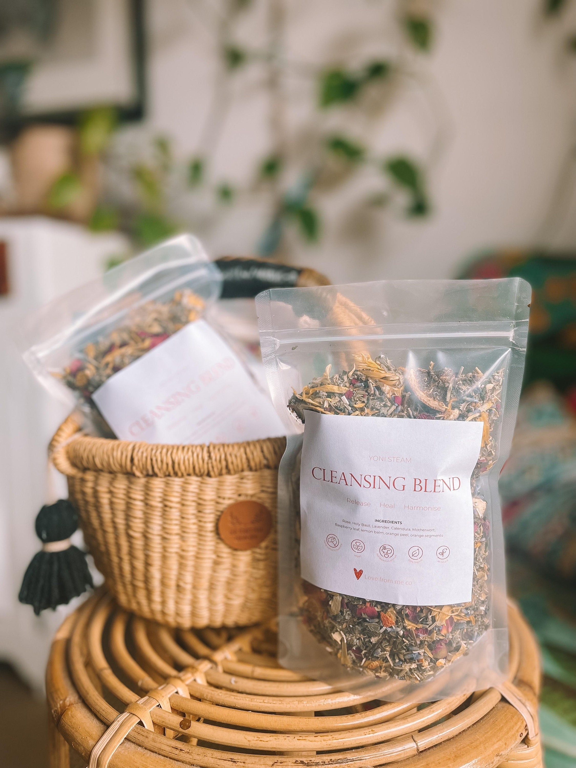 Organic Yoni Womb & Pelvic Steam Blend - Cleanse, Release and Heal - Etsy