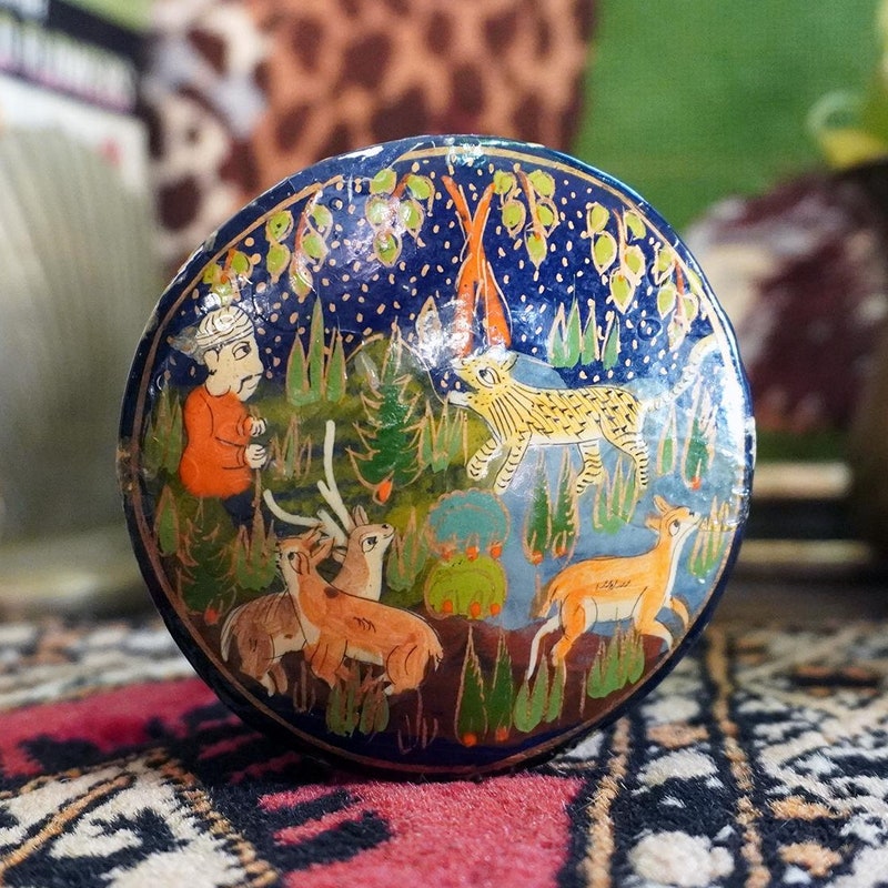 Kashmir Lacquer Box - Etsy