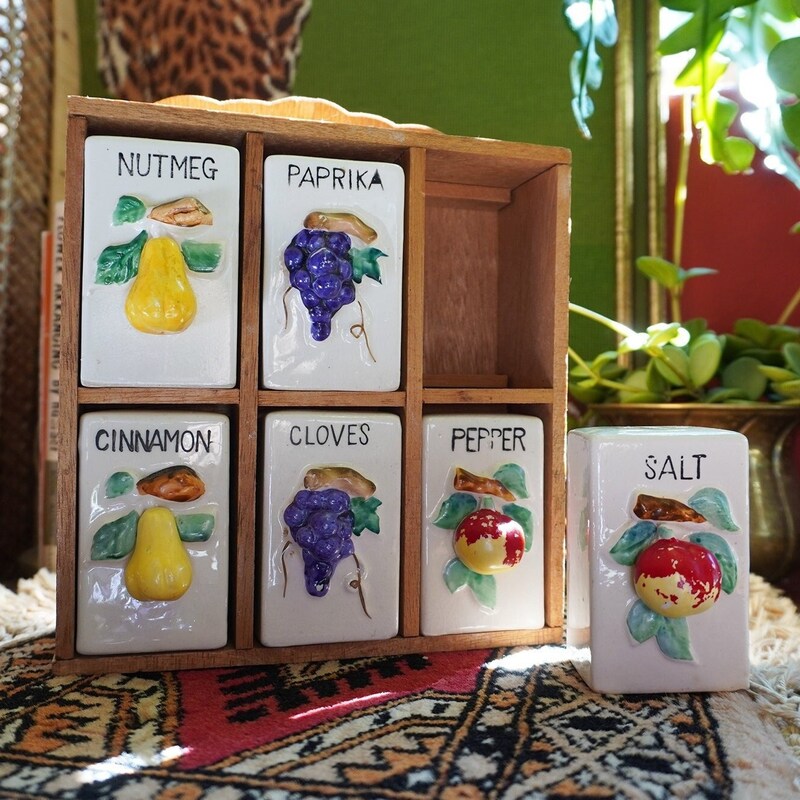 Ceramic Spice Rack - Etsy