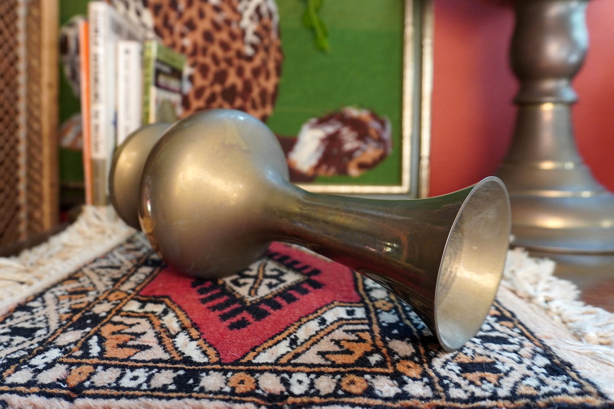 Vintage Etched Brass Vases 70s Brass Vase Etched Brass - Etsy