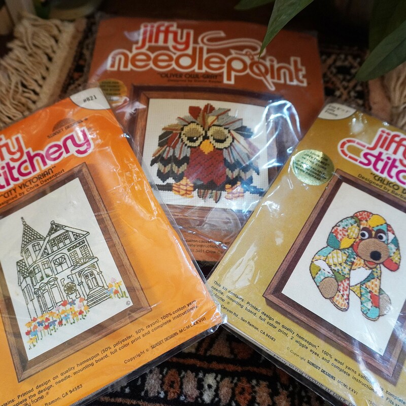 Crewel Embroidery Kits - Etsy