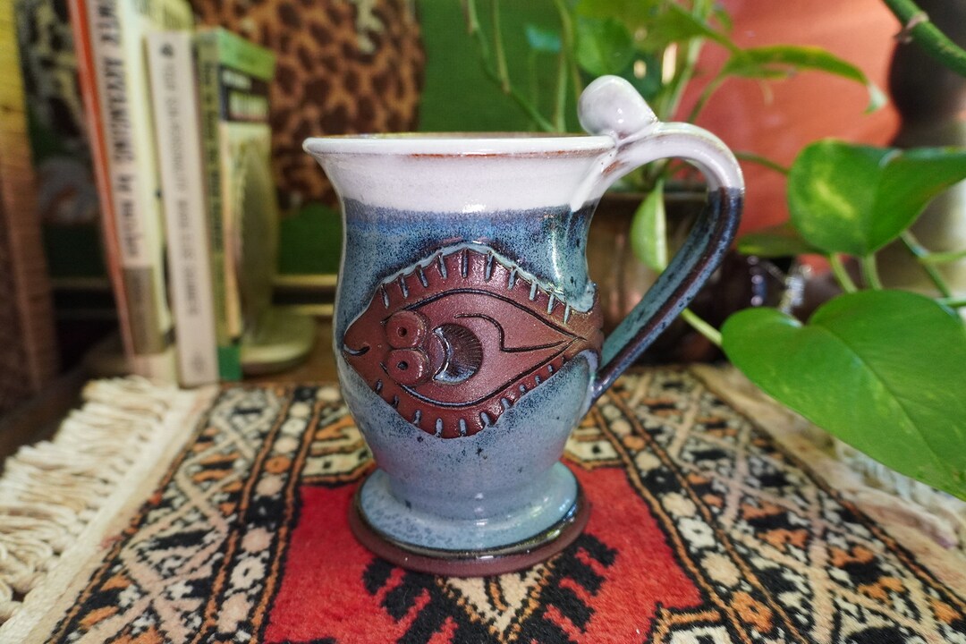 Vintage Studio Pottery Fish Mug Art Pottery Fish Mug Alaska Made - Etsy