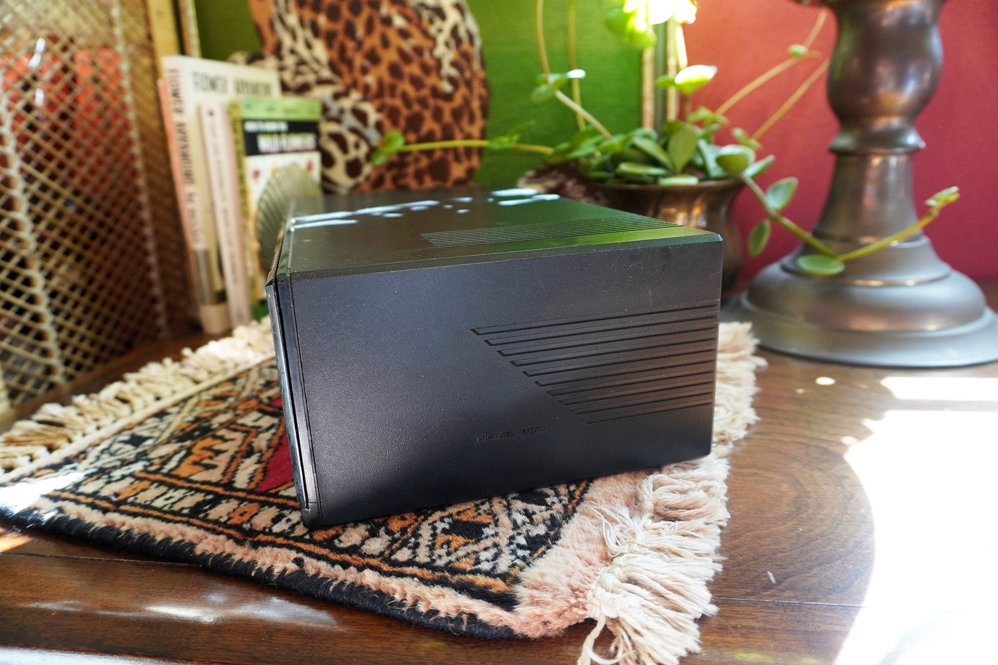 Vintage Laserline CD Storage Cabinet 12 Slot Capacity Compact Disc ...