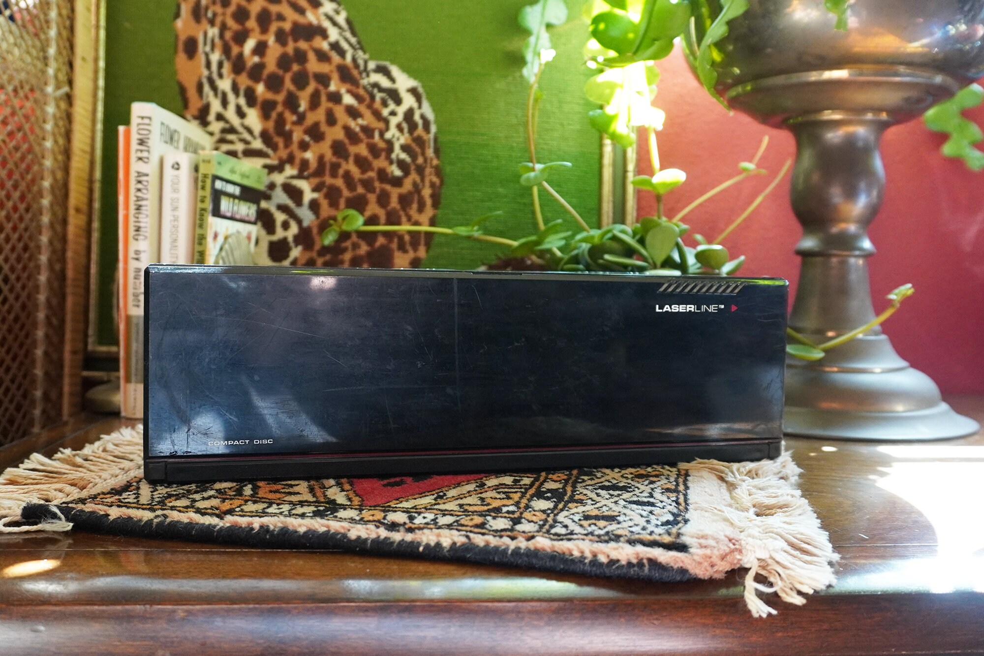 Vintage Laserline CD Storage Cabinet 12 Slot Capacity Compact Disc ...