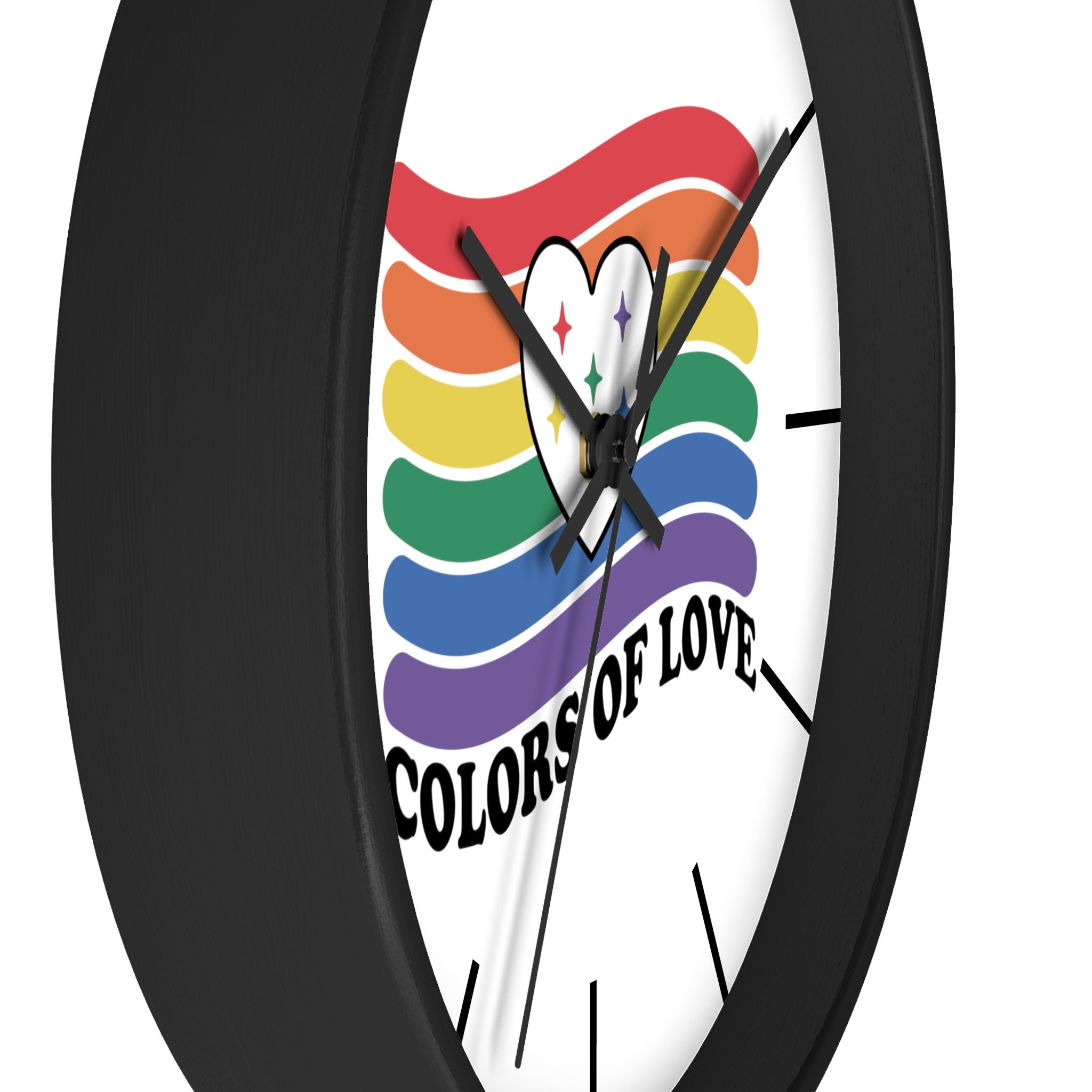 Pride Wall Clock Pride Month LGBTQ pride Christmas Present Trans Pan ...