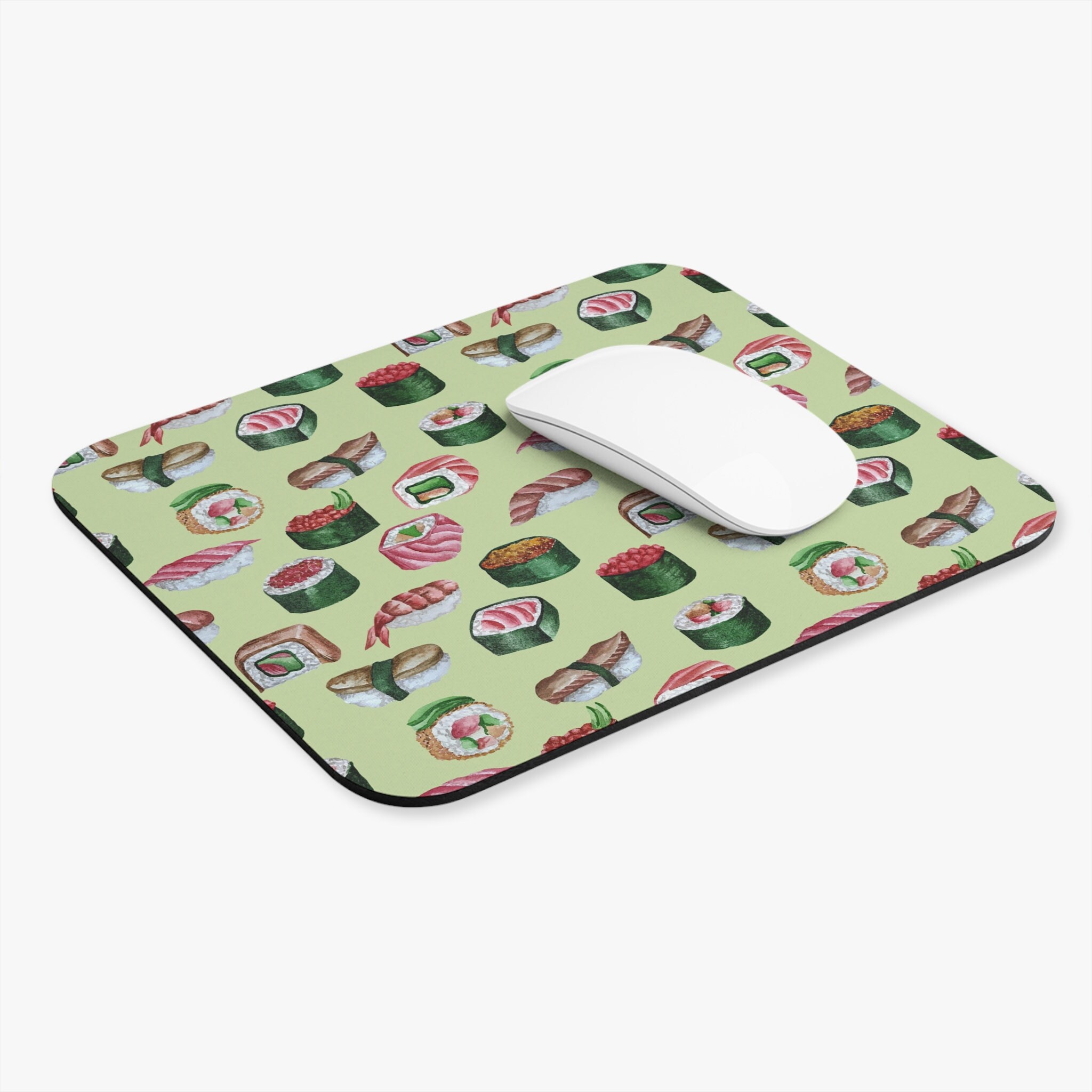 Kawaii Mouse Pad Sushi Mousepad Japanese Food Mouse Pad Foodie Mousepad ...