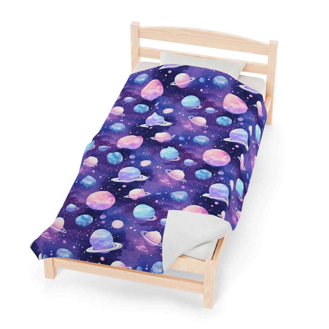 Solar System Blanket Astronomy Astronaut Gift Galaxy Throw - Etsy