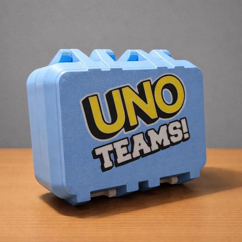 3d Printed UNO Teams Storage Box | Card Game Organizer & Holder - Etsy