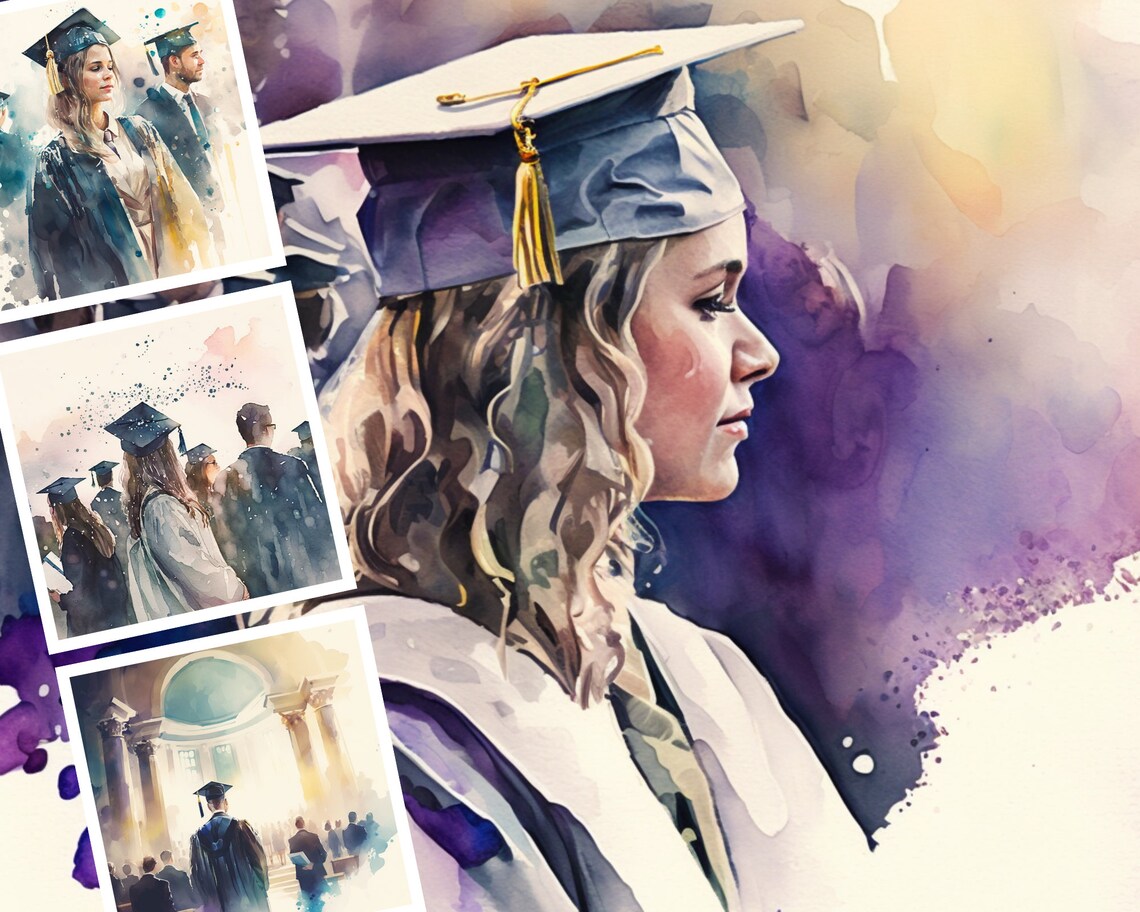 Graduation Celebration Clip Art 10 JPG Files Instant Download Printable ...