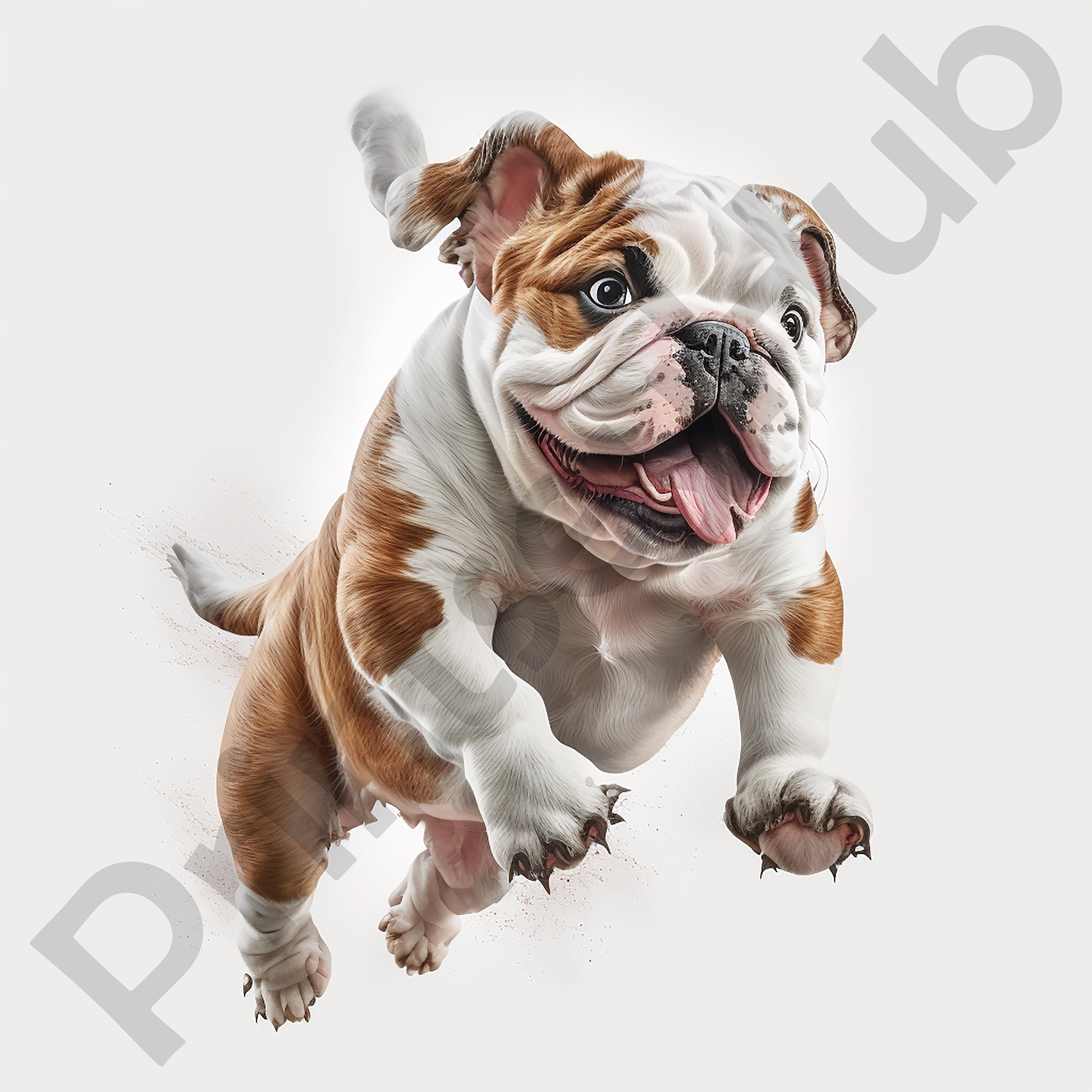 Puppies Clipart Bundle Cute Pug Frenchie Yorkie English Bulldog ...