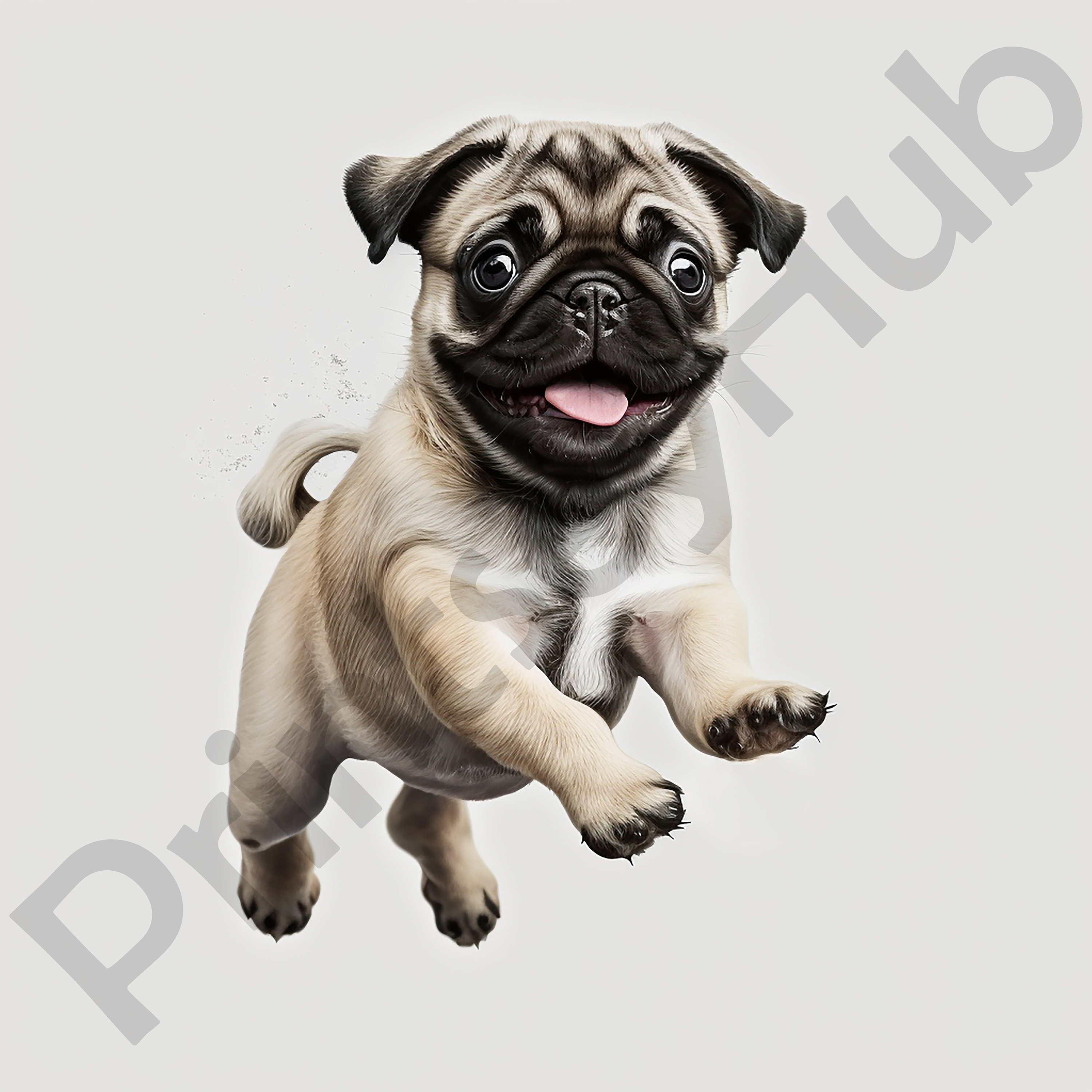 Best Pug Clipart Bundle Cute Adorable Pug Puppy Images High Quality ...