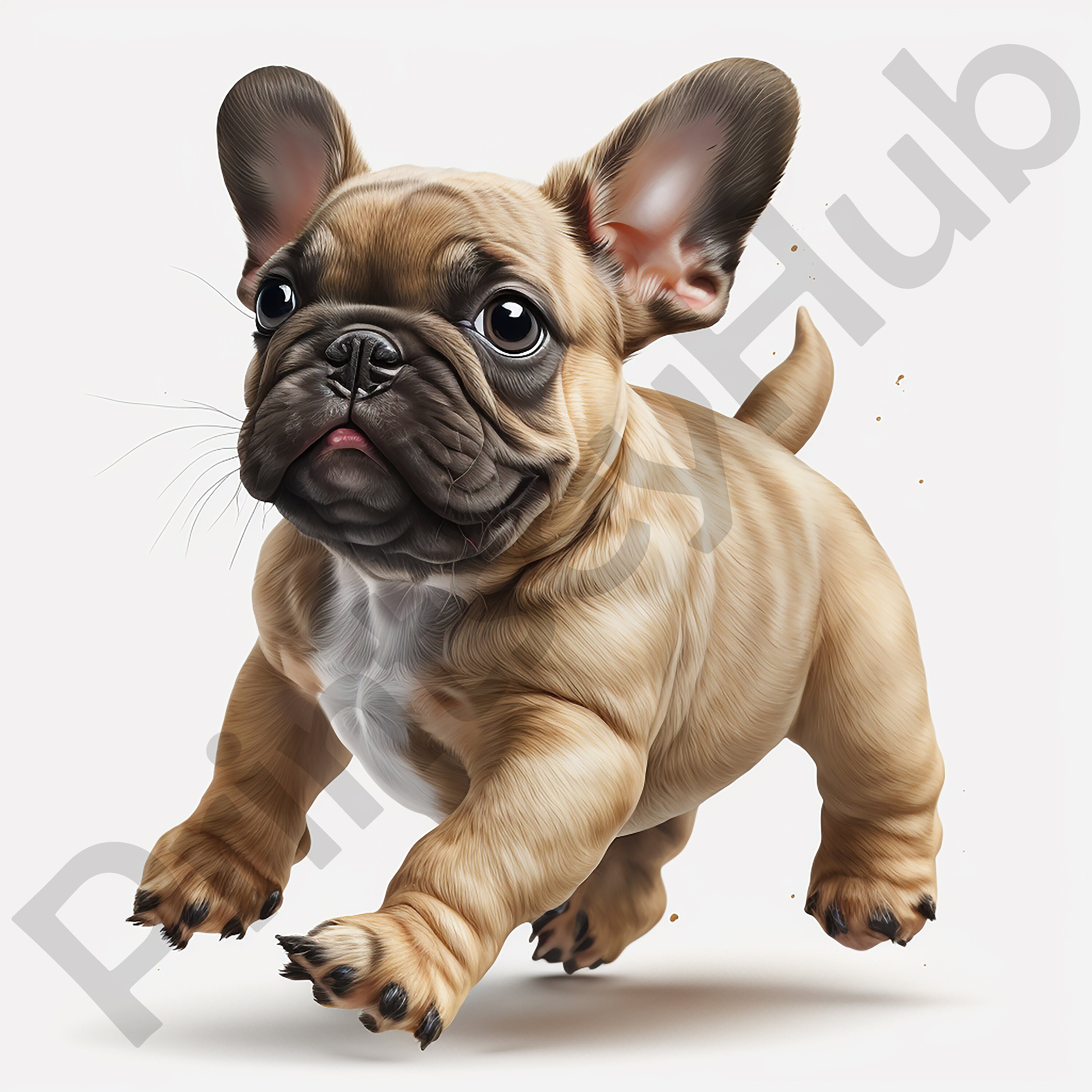 French Bulldog Clipart Bundle Cute Adorable Frenchie Puppy Images High ...