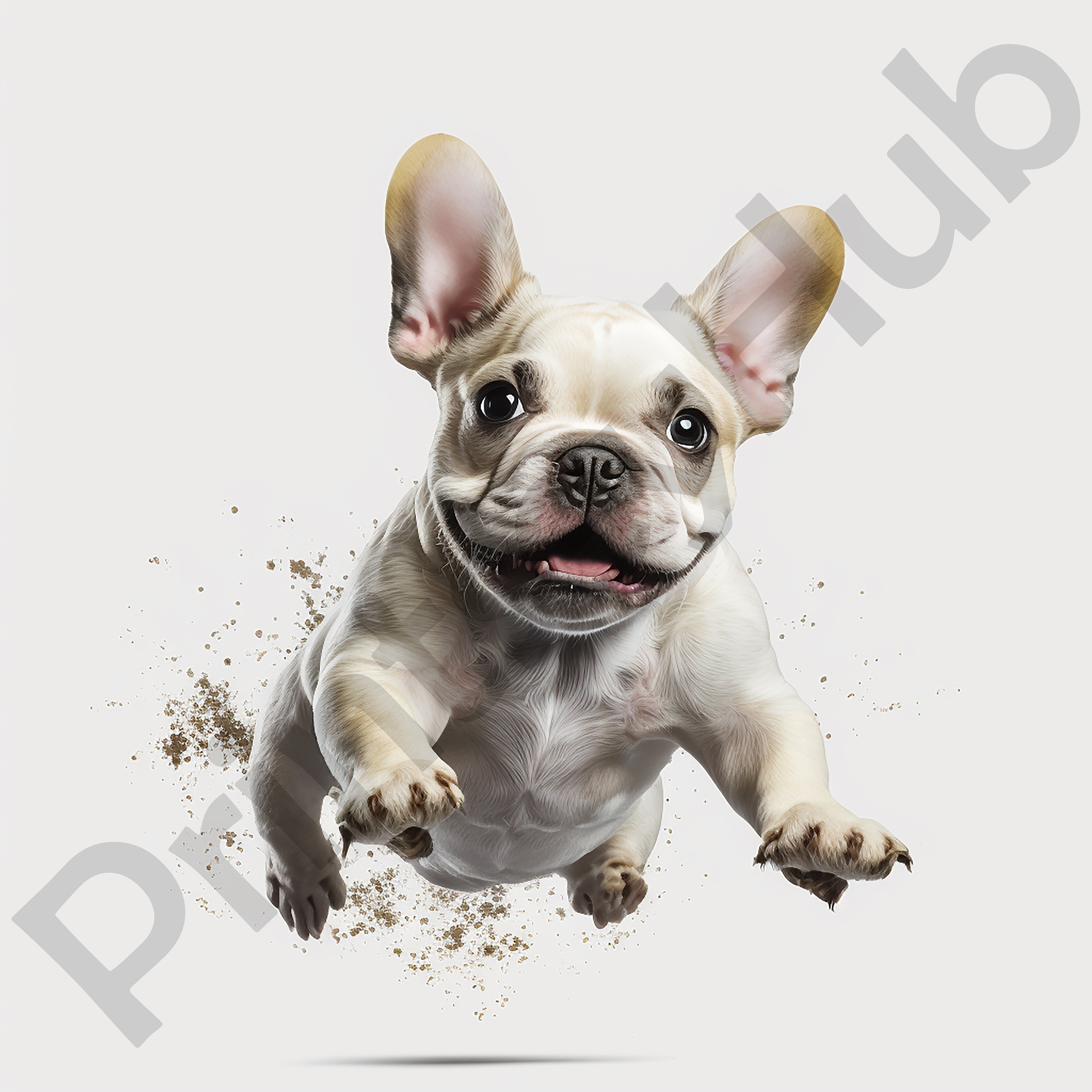 French Bulldog Clipart Bundle Cute Adorable Frenchie Puppy Images High ...