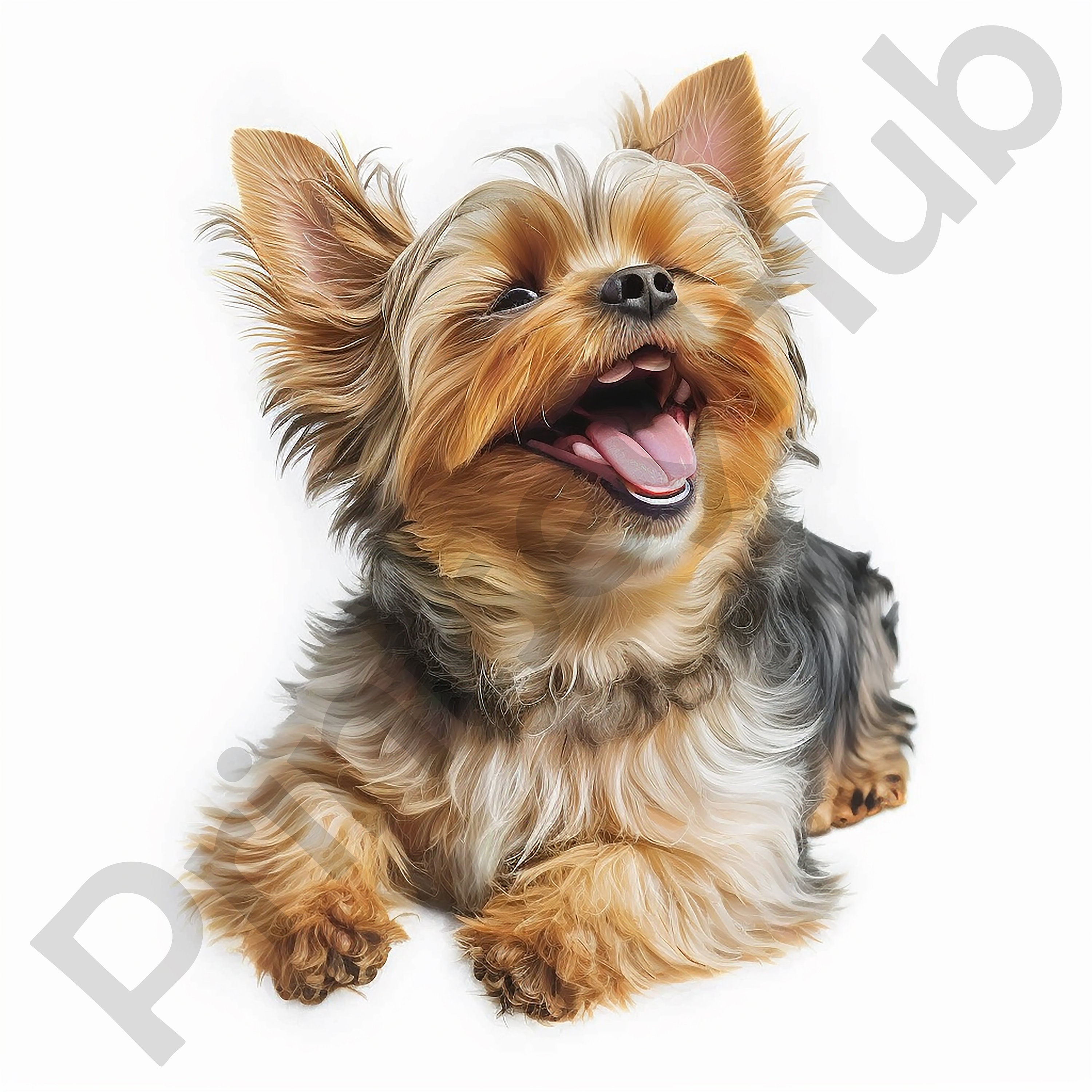 Yorkshire Terrier Clipart Bundle Cute Adorable Yorkie Puppy Images High Quality Printable Art No ...