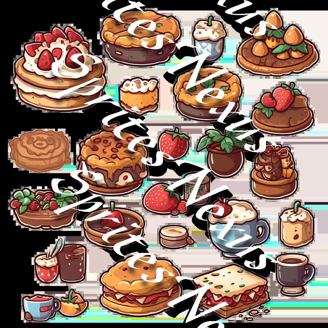 Food Video Game Sprites/assets - Etsy