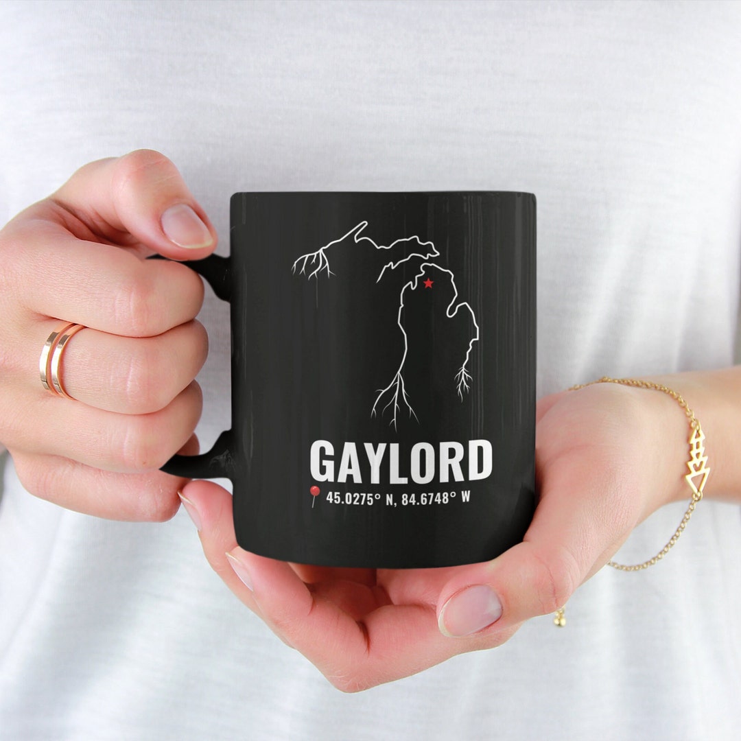 Gaylord Michigan Coffee Mug, Michigan Coffee Mug, Michigan Souvenir Mug ...