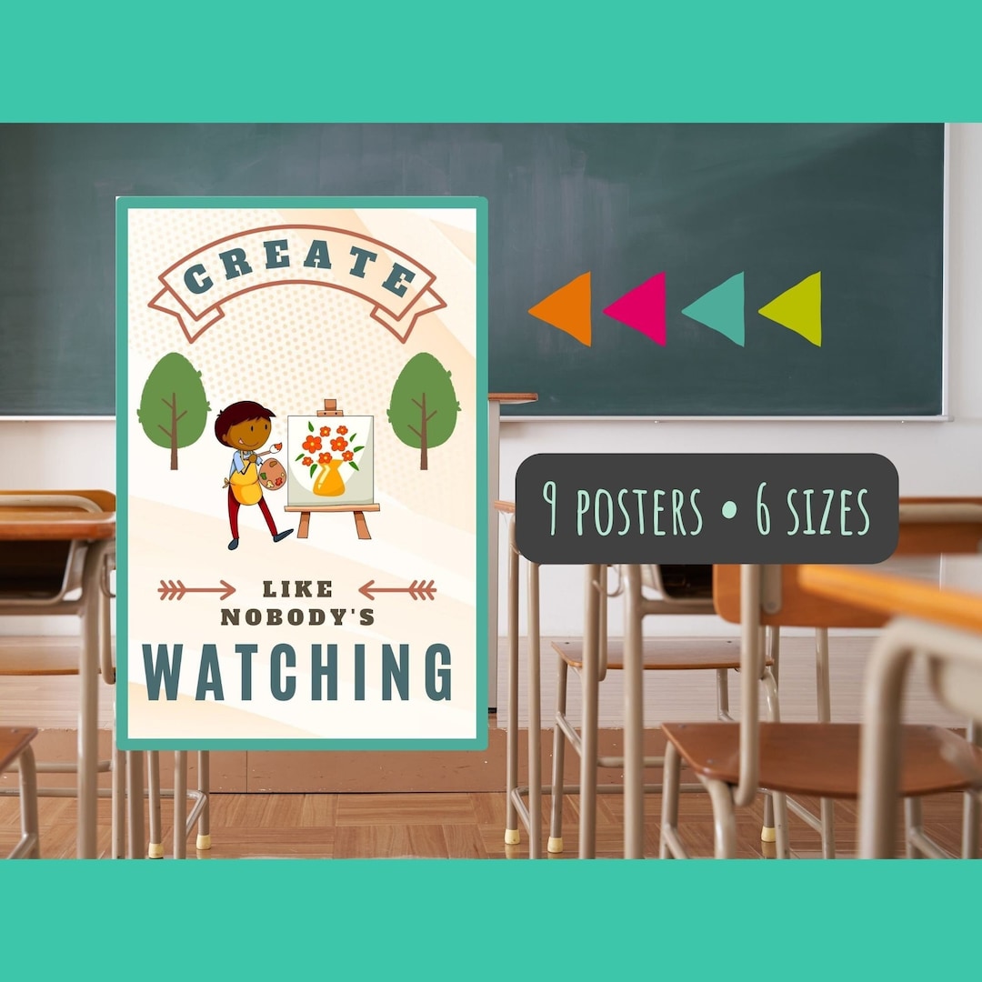 Three Educational Classroom Posters, Digital Download, Teaching ...