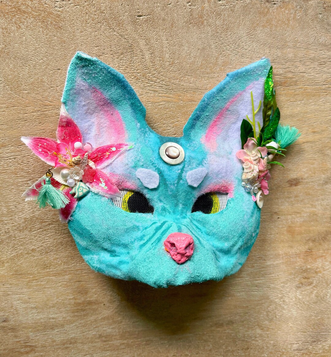 Mermaid Cat Animal Cosplay Mask Handmade MQ-HQ - Etsy