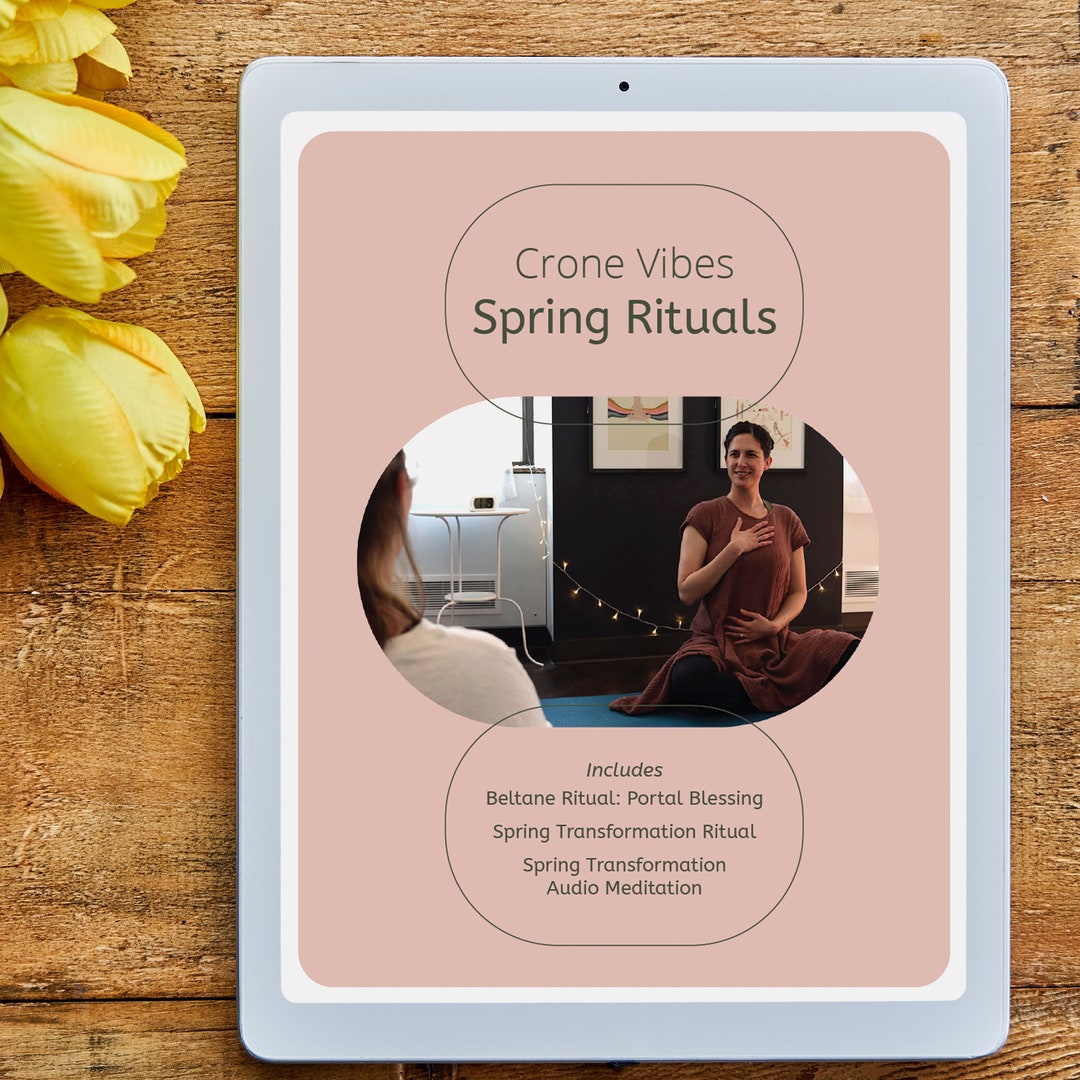 Spring Transformation Rituals and Guided Meditation - Digital - Etsy