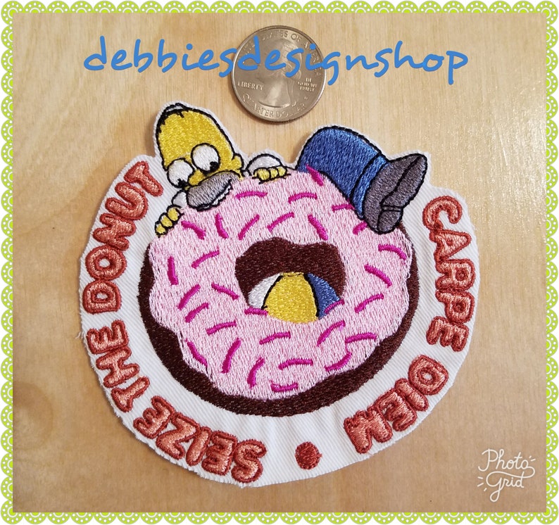 Simpsons Iron on Patches - Etsy