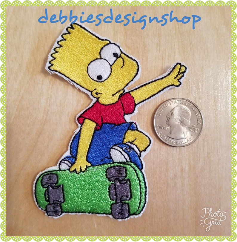Simpsons Iron on Patches - Etsy