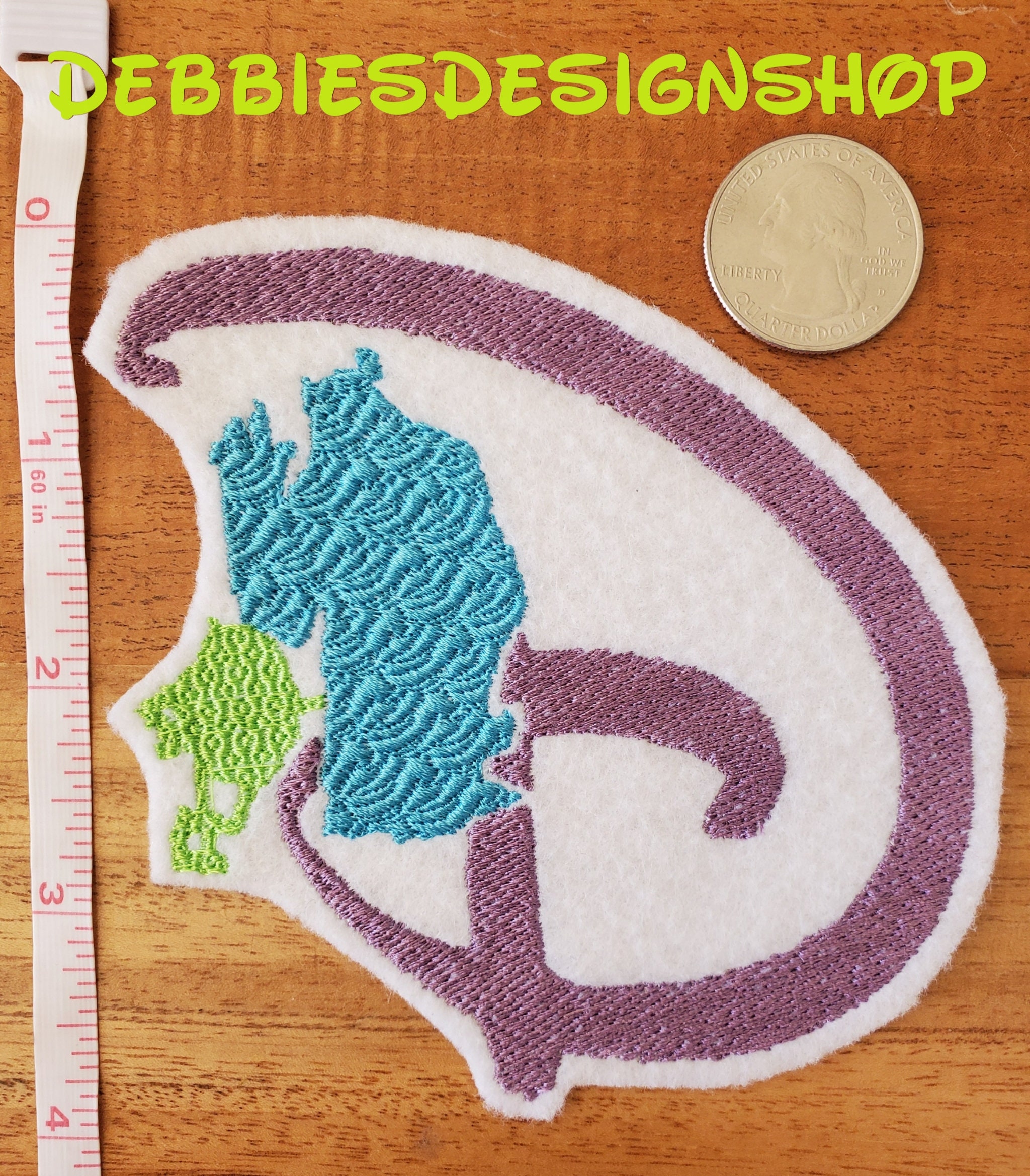 Disney D Iron On/sew on Patches - Eeyore, Monsters, Inc., Pooh ...