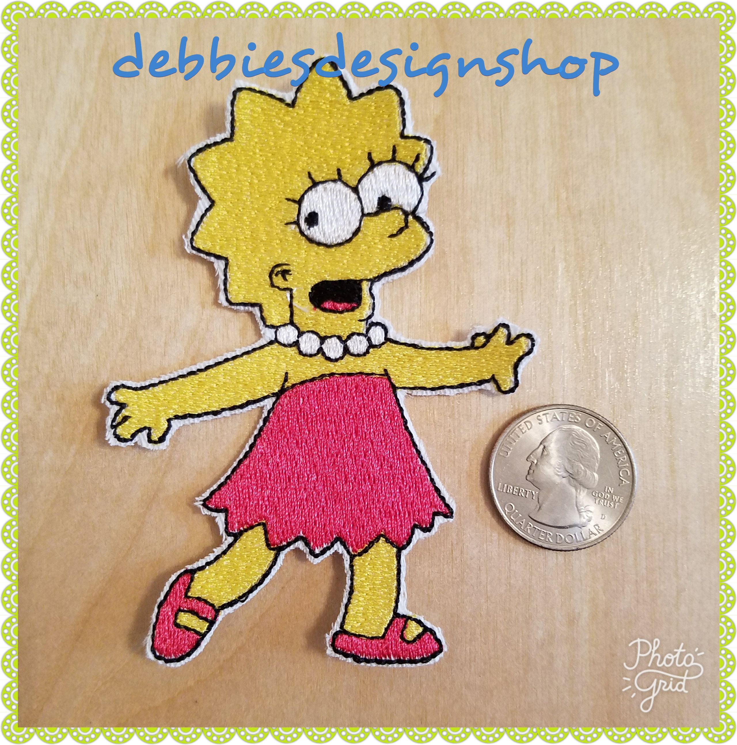 Simpsons Iron on Patches - Etsy