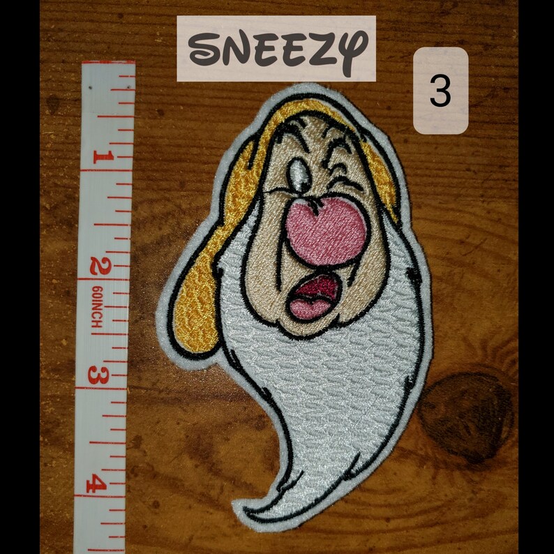 Seven Dwarfs-poison Apple Iron on Patches - Etsy